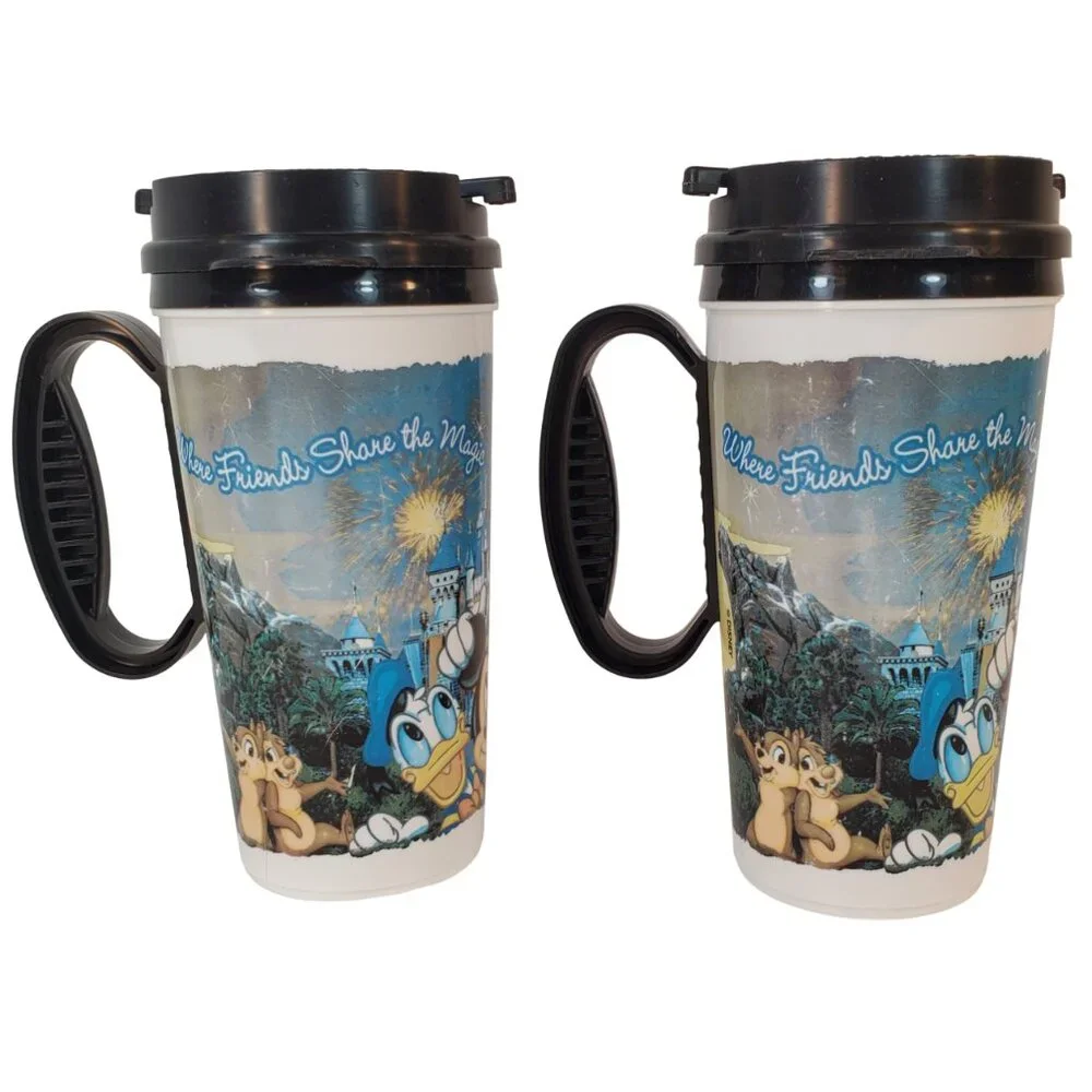 Disney | Dining | Disneyland Resort Travel Drink Mug Mickey Minnie ...